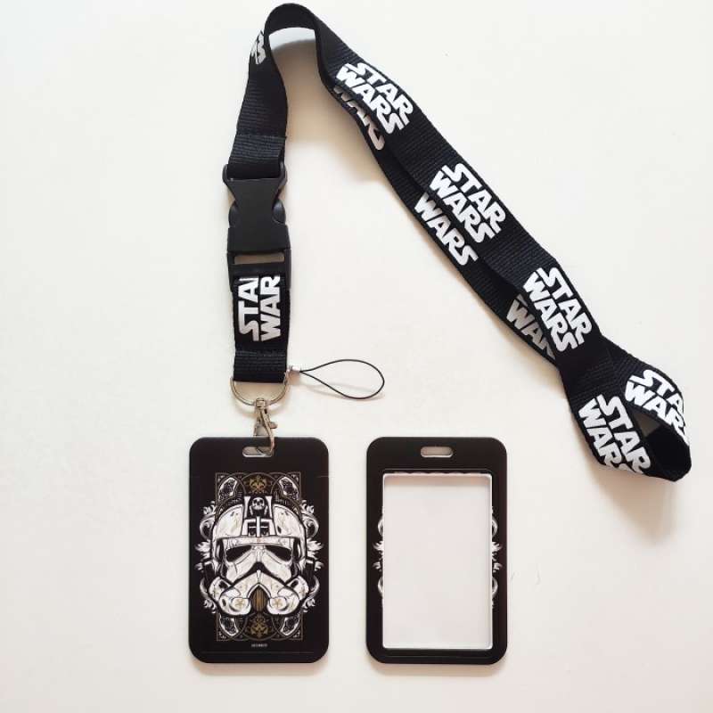 Jual Id Card Holder Name Tag Lanyard / Kalung Kartu Star Wars ...