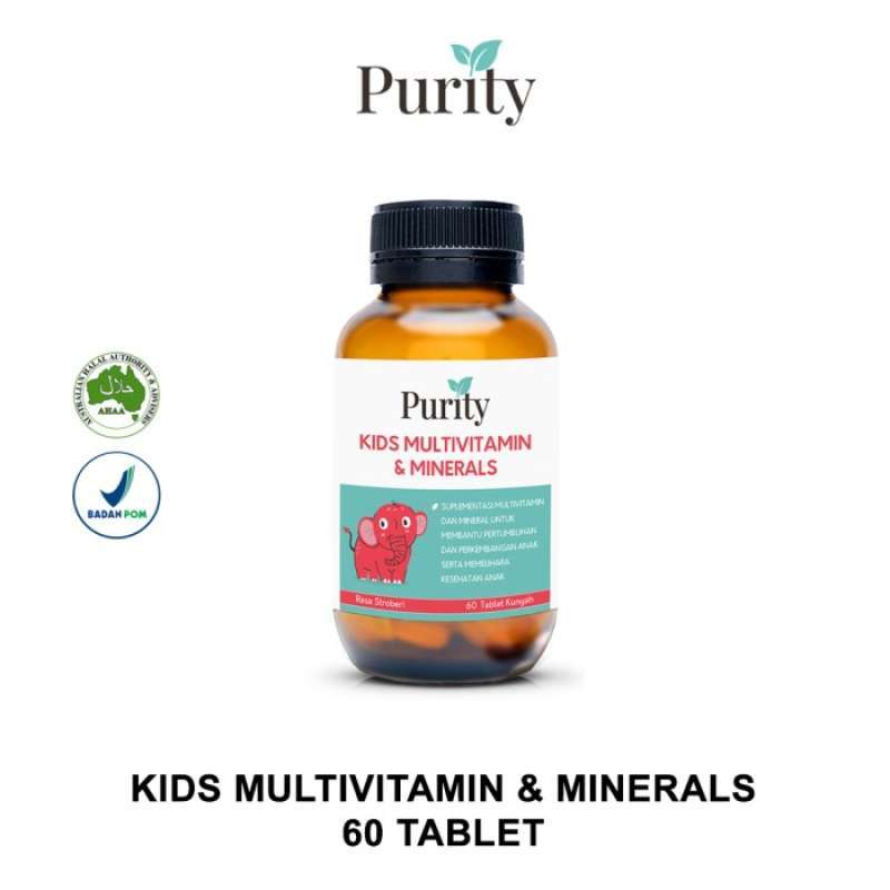 Promo Purity Smart Kids Multivitamin Tablets - Vitamin Anak Untuk ...