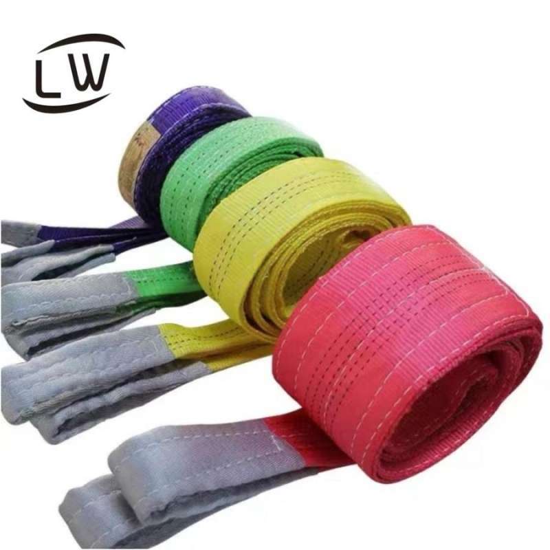 Jual Webbing Sling / Sabuk Hoist Belt / Pengangkat Barang 10 Ton 10 ...