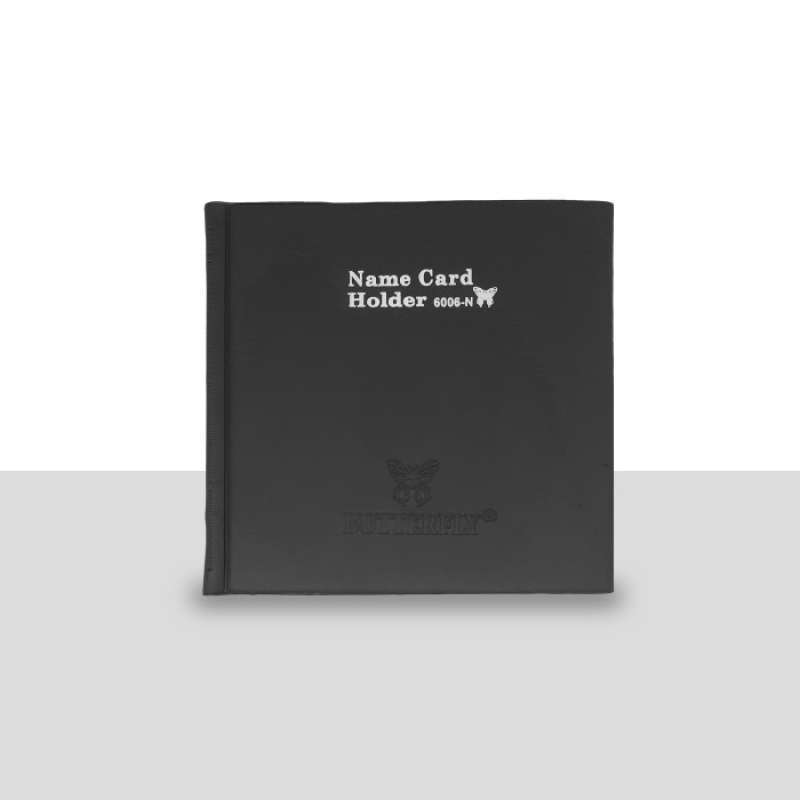 Jual Name Card Holder 6006 / Nch 06 / Buku Kartu Nama Butterfly Di ...