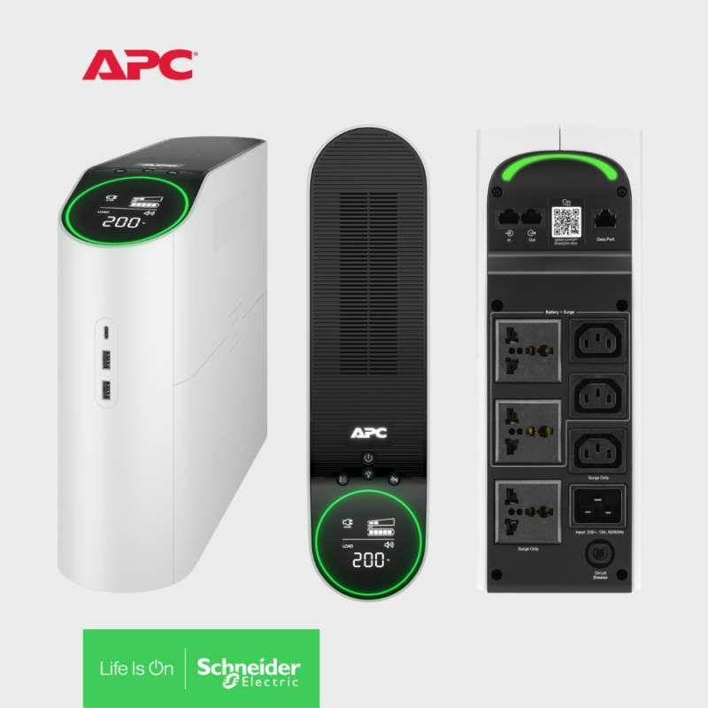 Jual Ups Apc Back-ups Pro Gaming Sinewave Hitam Putih Bgm2200-msx - Black Di Seller Apc Store ...