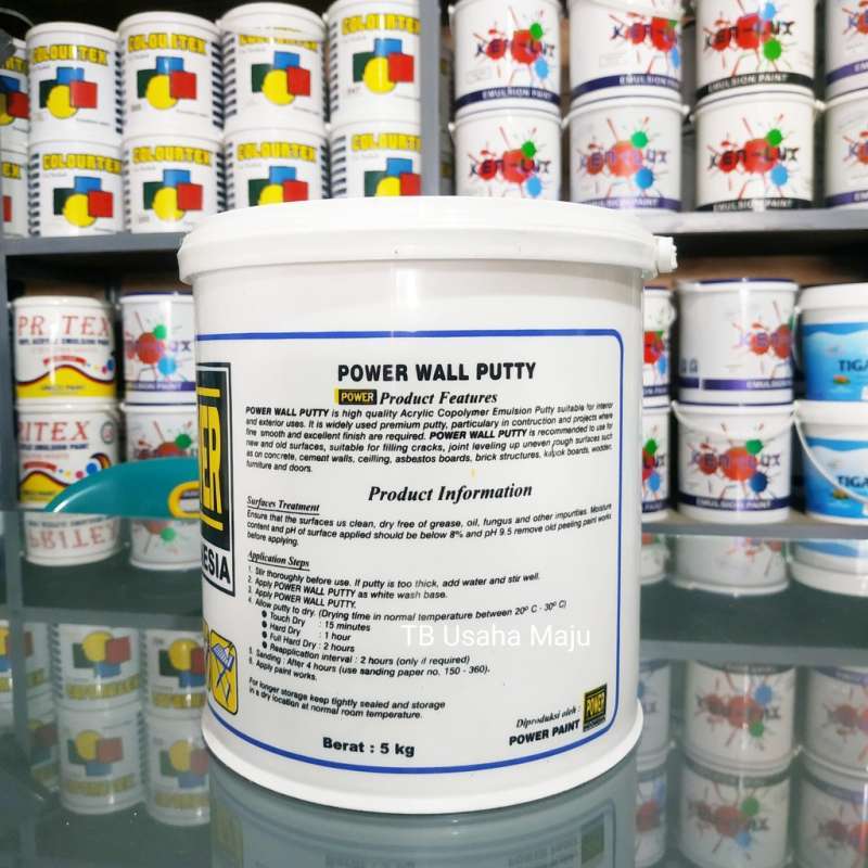 Jual Dempul / Plamir Tembok Dinding Serbaguna / Wall Putty Di Seller Tb ...