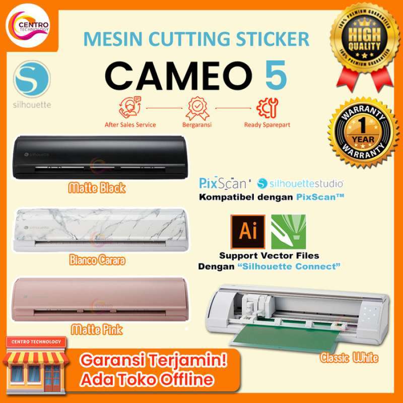 Jual Mesin Cutting Sticker Auto Contour Cut Silhouette Cameo 5 (ukuran ...