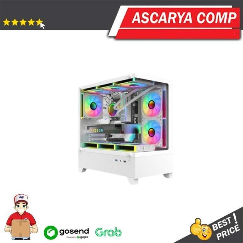 Jual Infinity Frey White - M-atx / Gaming Case Di Seller Ascarya Comp ...