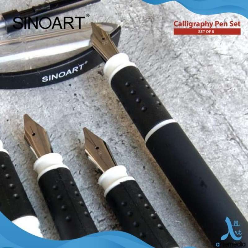 Jual Sinoart Calligraphy Fountain Pen Set Pena Kaligrafi [populer] Di ...