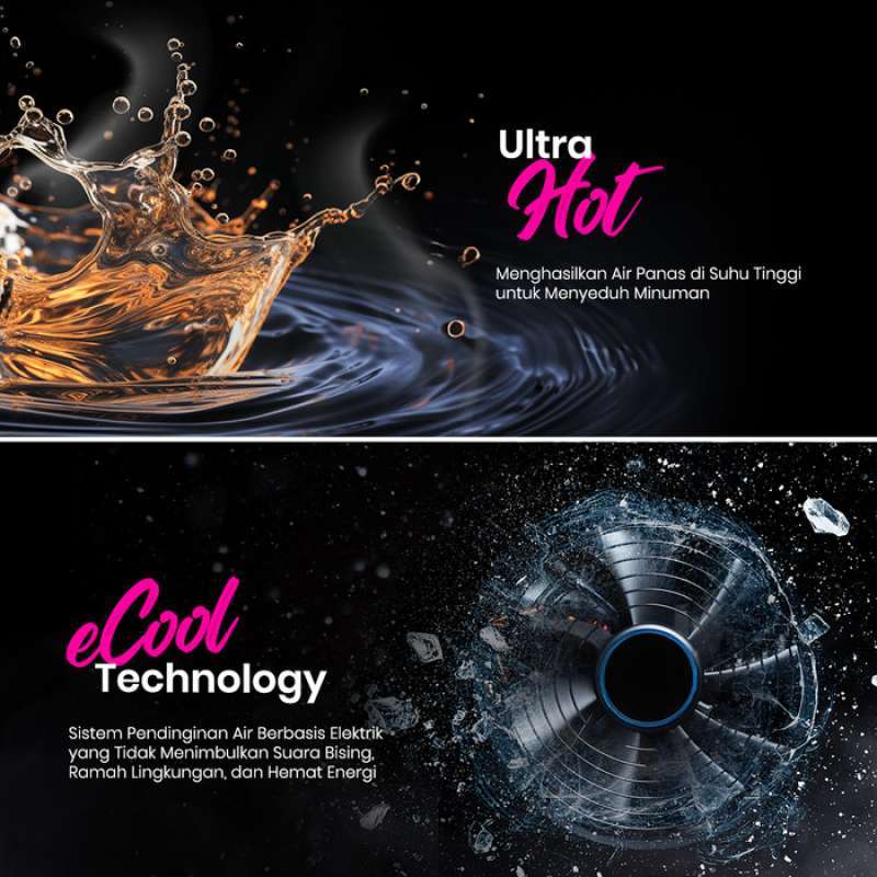 Promo Reiwa Dispenser Galon Atas Ds-1302tmc Timber Mocha New Diskon 8% ...