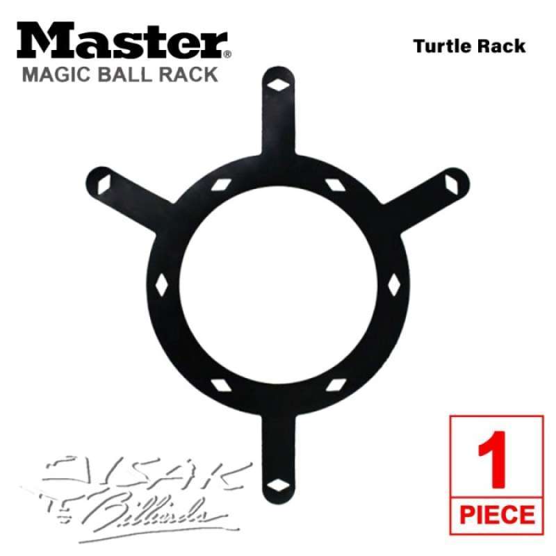 Jual Magic Ball Rack - 1 Turtle Rack Bola Plastik Segitiga Billiard ...