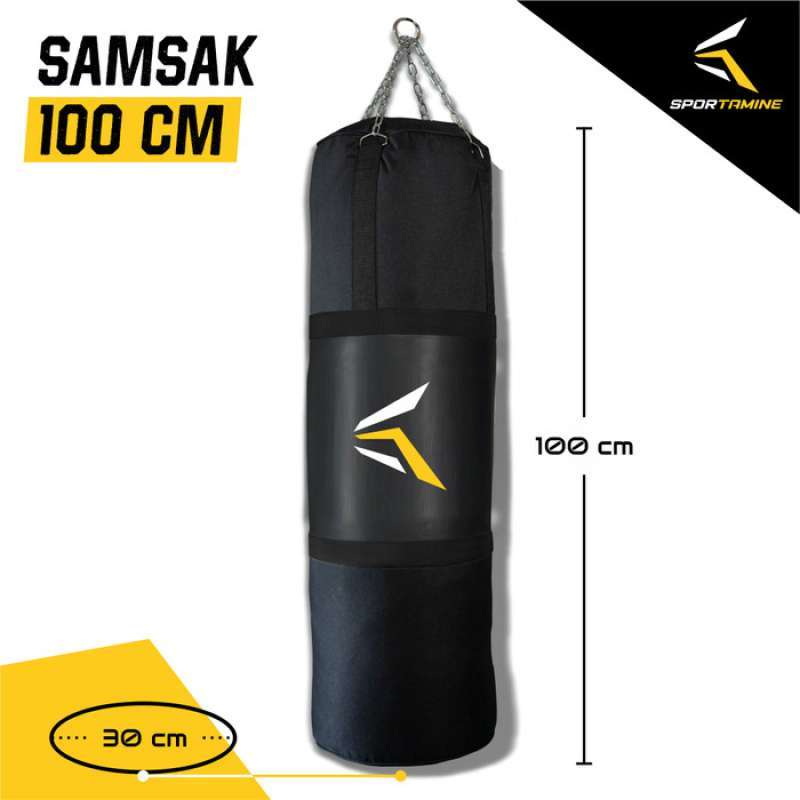 Jual Samsak Tanpa Isi 100 Cm / Samsak Tinju Boxing Karate Silat - Hitam ...