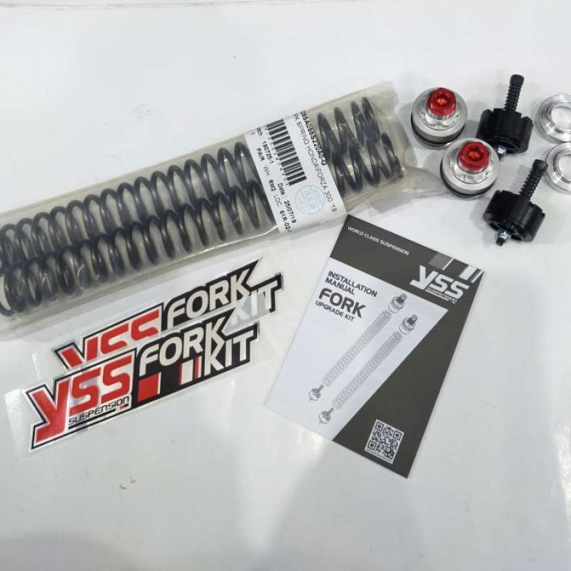 Promo Yss Front Fork Upgrade Kit Shock Depan Honda Forza 250 Diskon 23% ...