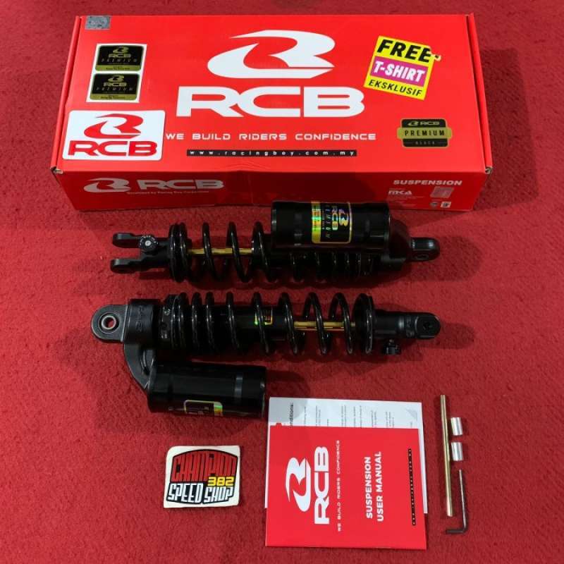 Promo Shock Rcb Racing Boy Mb-2 Mb2 Plus 305mm Black Premium New Nmax ...