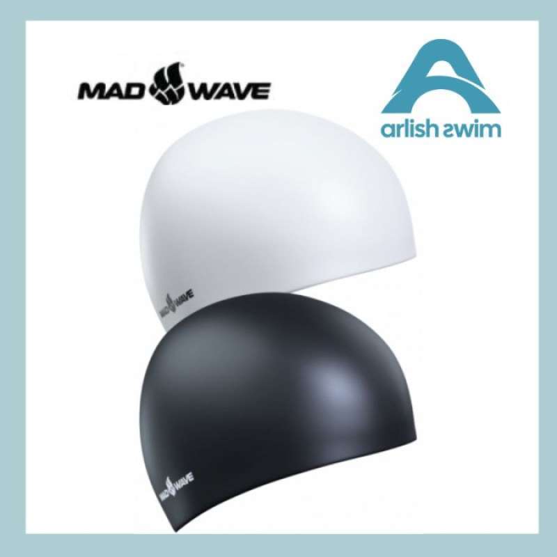 Jual Reversible Silicone Cap Mad Wave / Topi Renang Bolak Balik - Silver/red Di Seller Tombstone ...