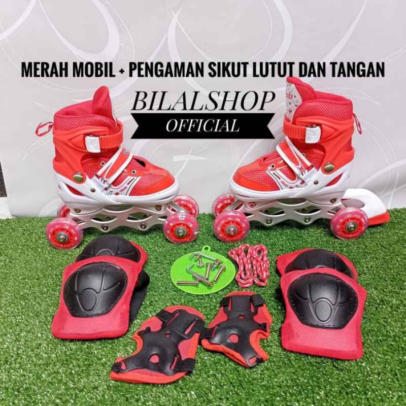 Jual Sepatu Roda Inline Skate Set Pelindung Deker Bisa Model Bajaj - S ...