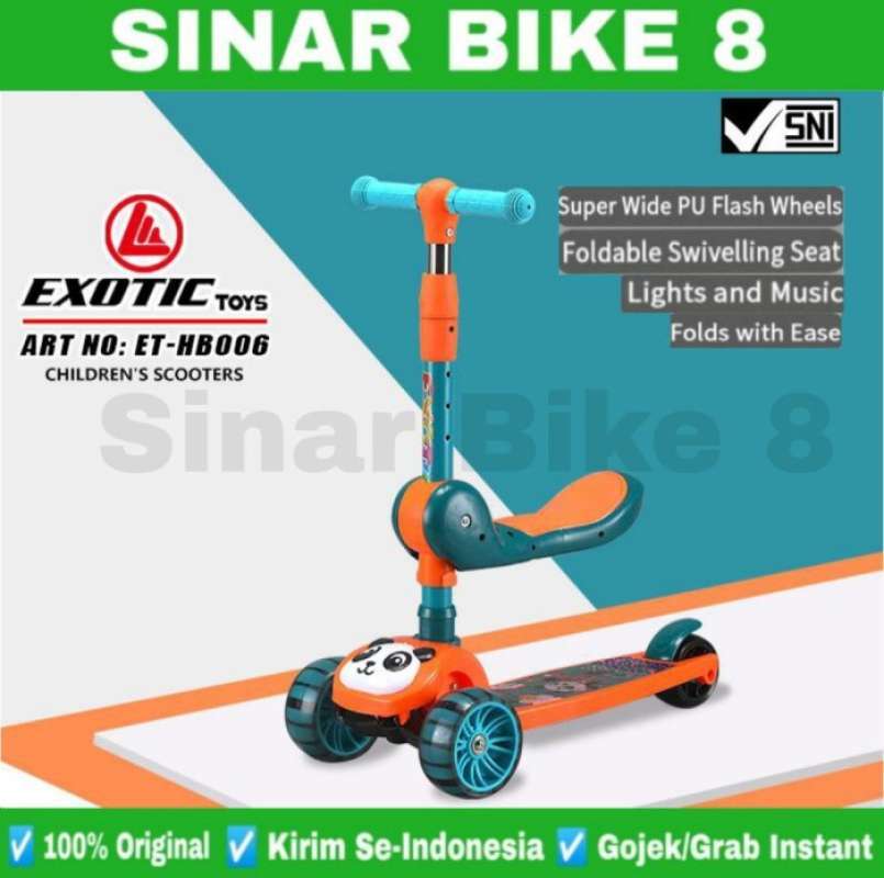 Jual Scooter Exotic Et Hb - 006 Skuter /otoped Anak Di Seller Regstore ...