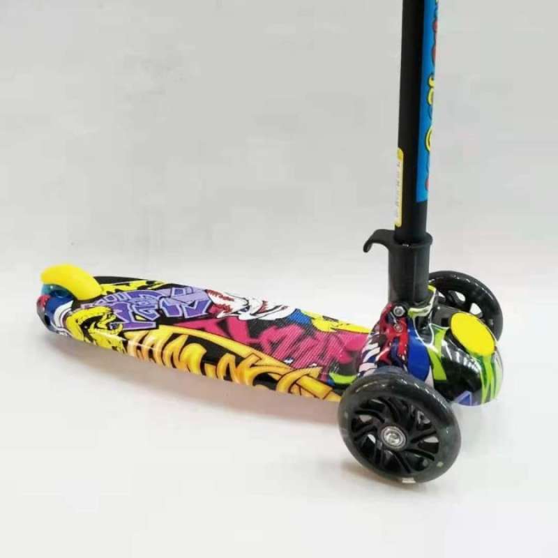 Jual Skuter Anak 21st Motif Absrak Otoped Roda 3 Di Seller Tombstone ...