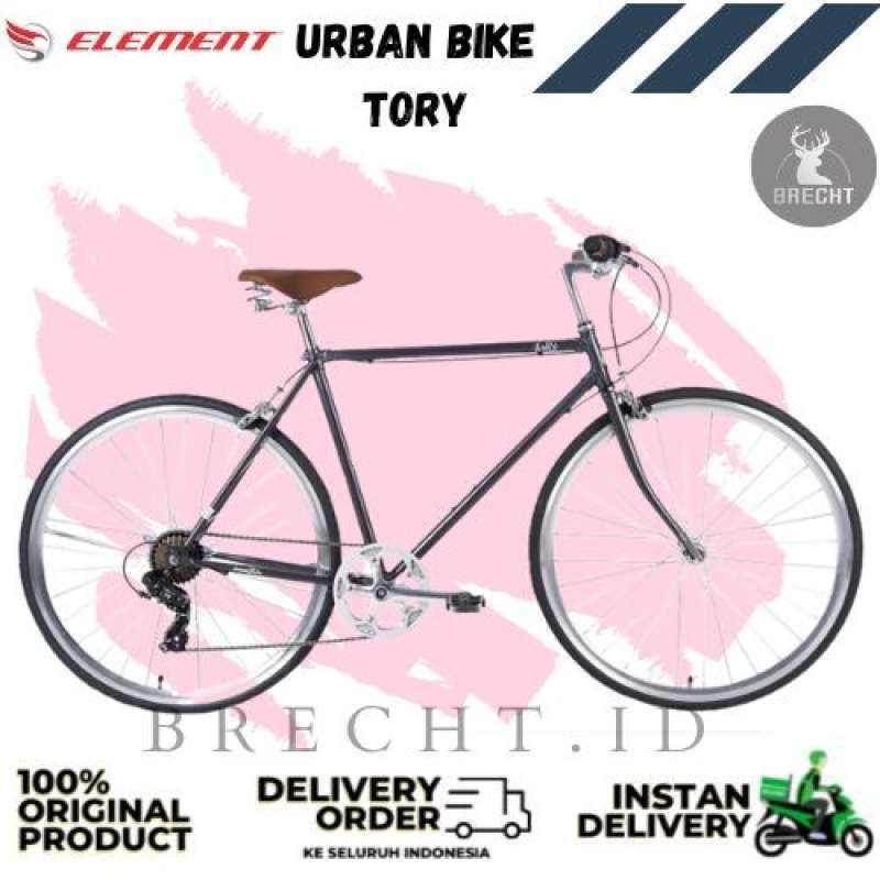 Jual Sepeda Element Urban Bike Tory City Bike Tory 700c - Gray Di ...