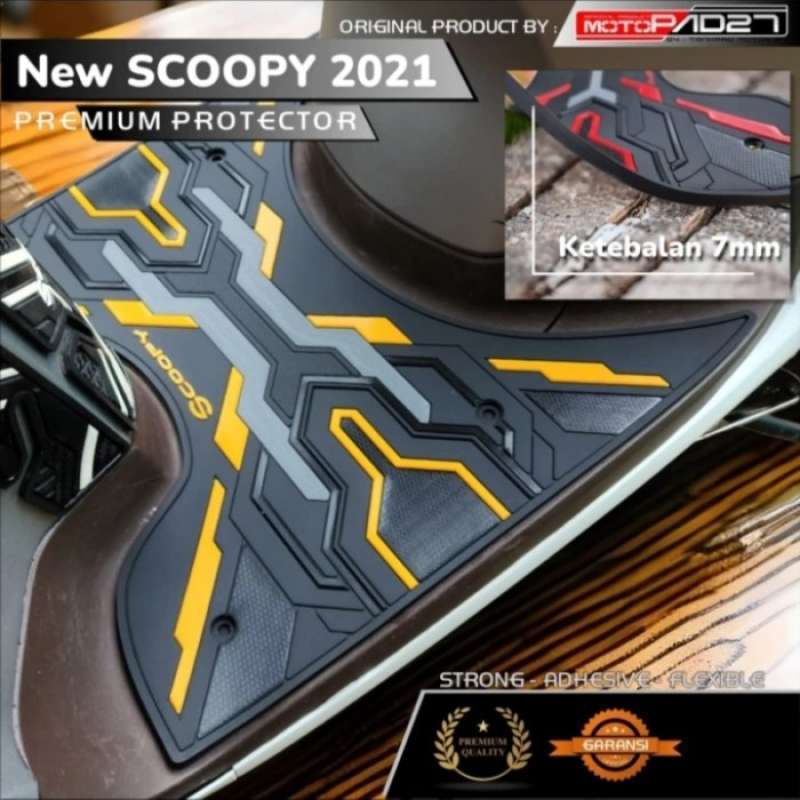Jual Karpet Alas Pijakan Kaki New Scoopy 2021-2023 Rubber - Merah Di Seller Suzuka - Cengkareng ...