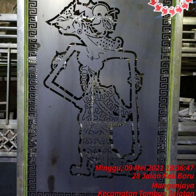 Promo Pagar Laser Cutting Wayang Diskon 23% Di Seller Sumijayeti Store ...