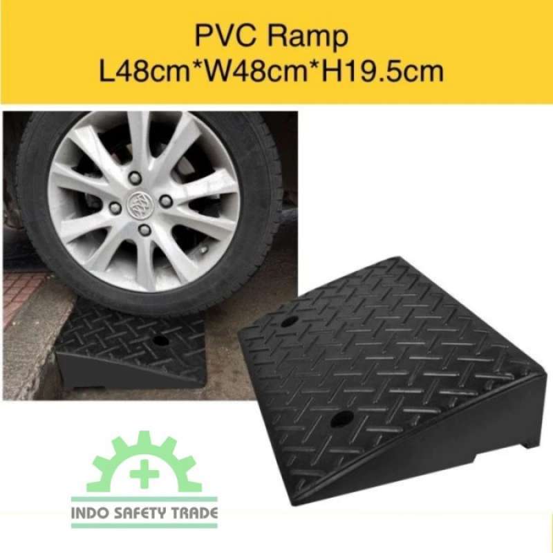 Promo New Pvc Curb Ramp Tanjakan Rubber Ramp Pvc Tanjakan Mobil Motor ...
