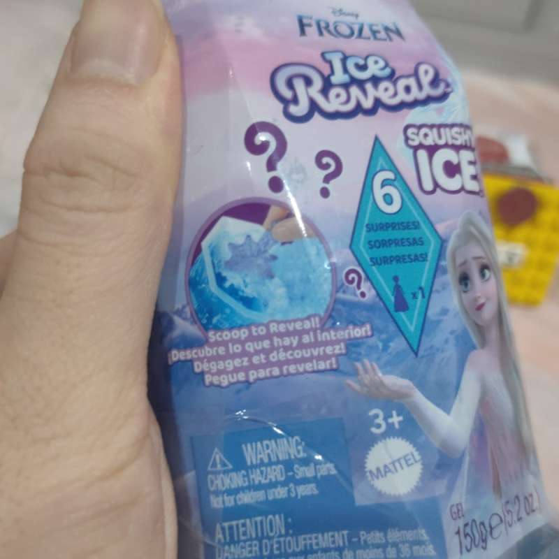 Promo Frozen Ice Reveal Squishy Ice Mattel Action Figure Diskon 18% Di ...