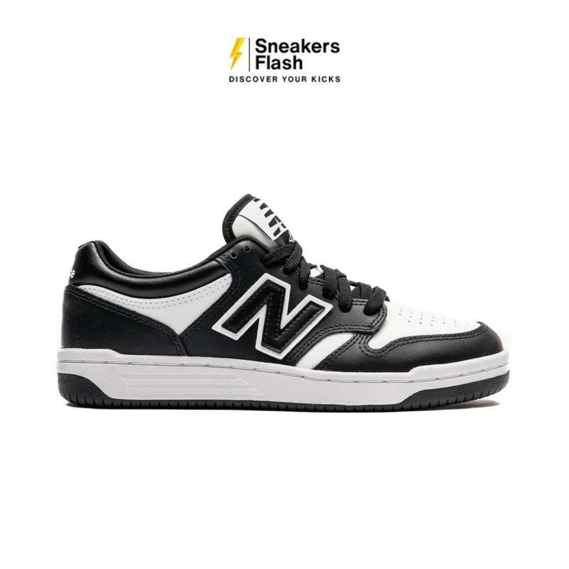 Promo Sepatu Sneakers Pria New Balance 480 Black White - Bb480lba - 44 ...