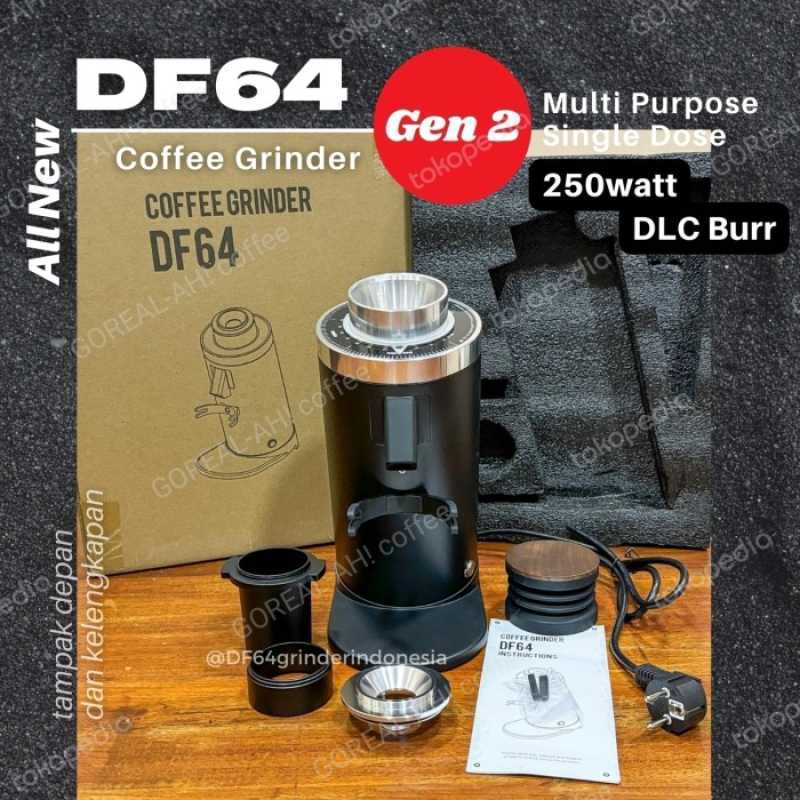 Jual New Df64 Gen 2 Coffee Grinder - Df64 V2 Terbaru Dlc Burr - Matte ...