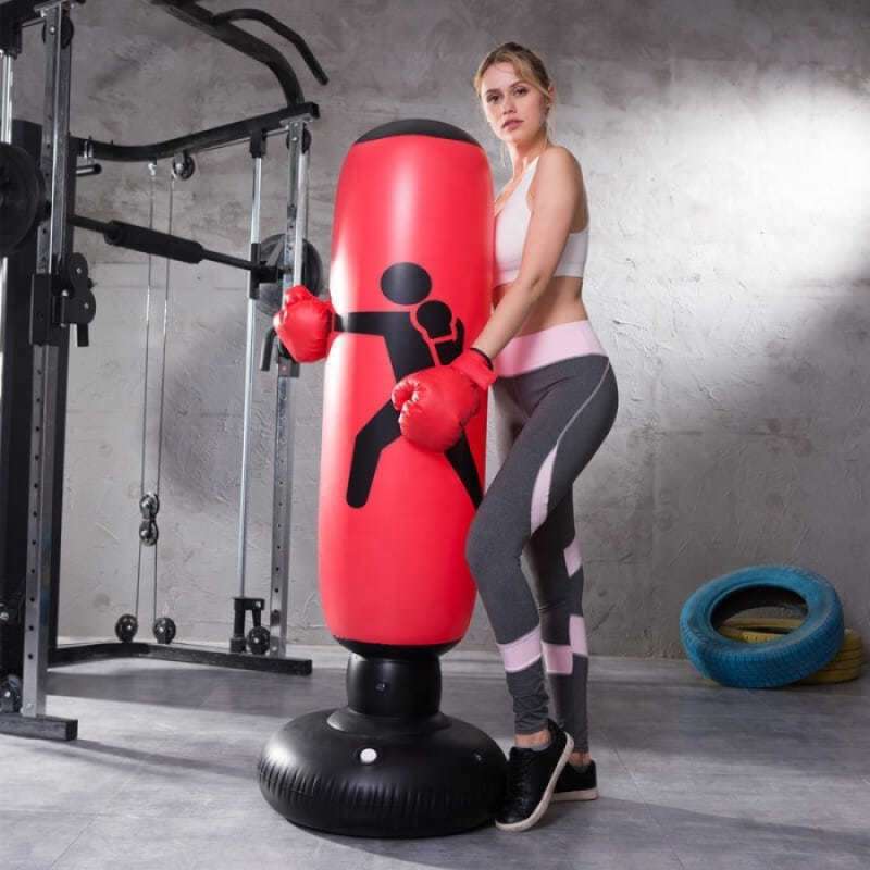 Jual Vertical Punching Bag Tiang Samsak Tinju Boxing Punch Target 1.6 ...