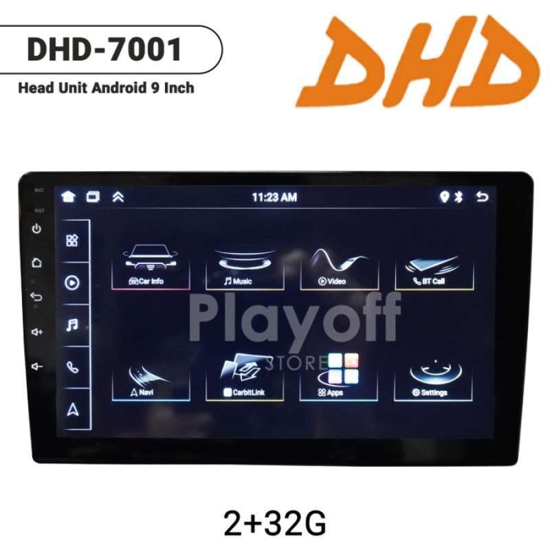 Jual 2 Din Head Unit Android 9 Inch Dhd 7001 Double Din Bluetooth Wifi - 2+32gb Di Seller Suzuka ...