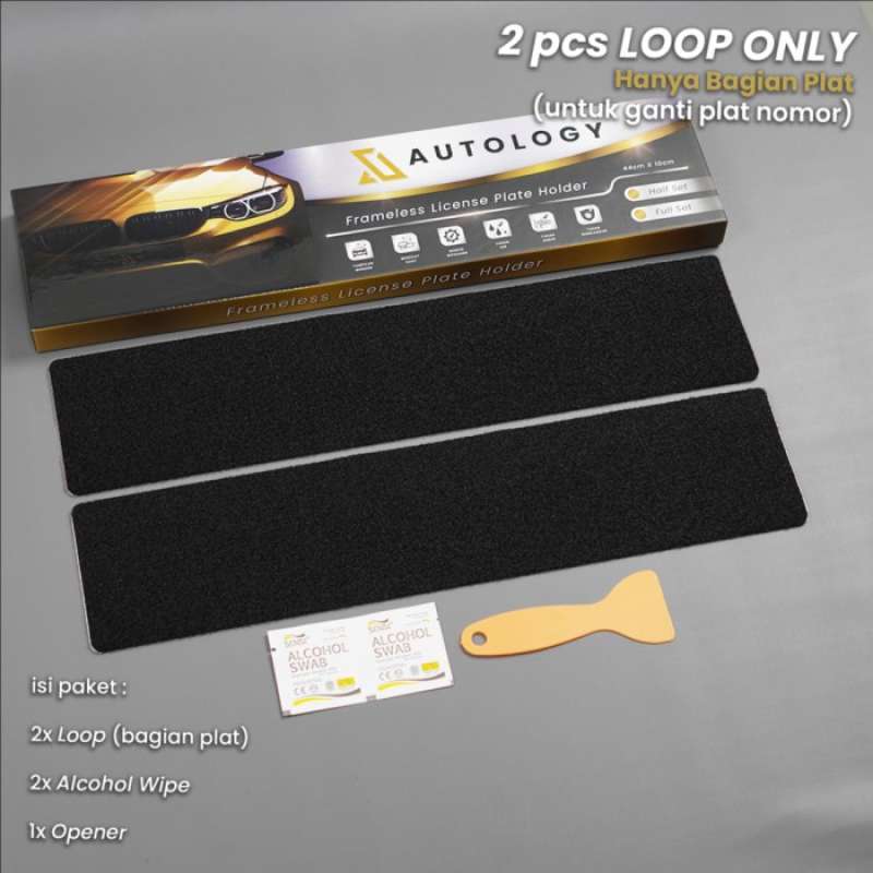 Jual Frameless License Plate Holder Autology | Hanya Bagian Plat (loop ...
