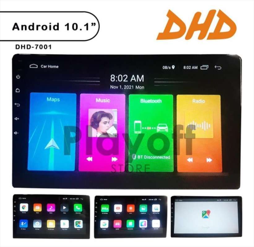 Jual Head Unit Android Double Din Dhd 10 Inch Gps Bluetooth Mirrorlink ...