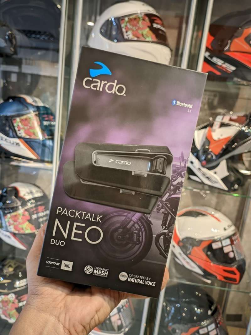 Jual Interkom Cardo Packtalk Neo Duo Dual Pack Bisa Ecer - With Box Di ...