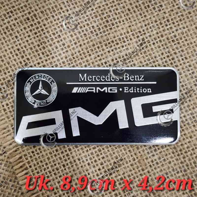 Jual Emblem Amg Affalterbach Badge Plate Logo Mobil Mercedes Benz Amg ...