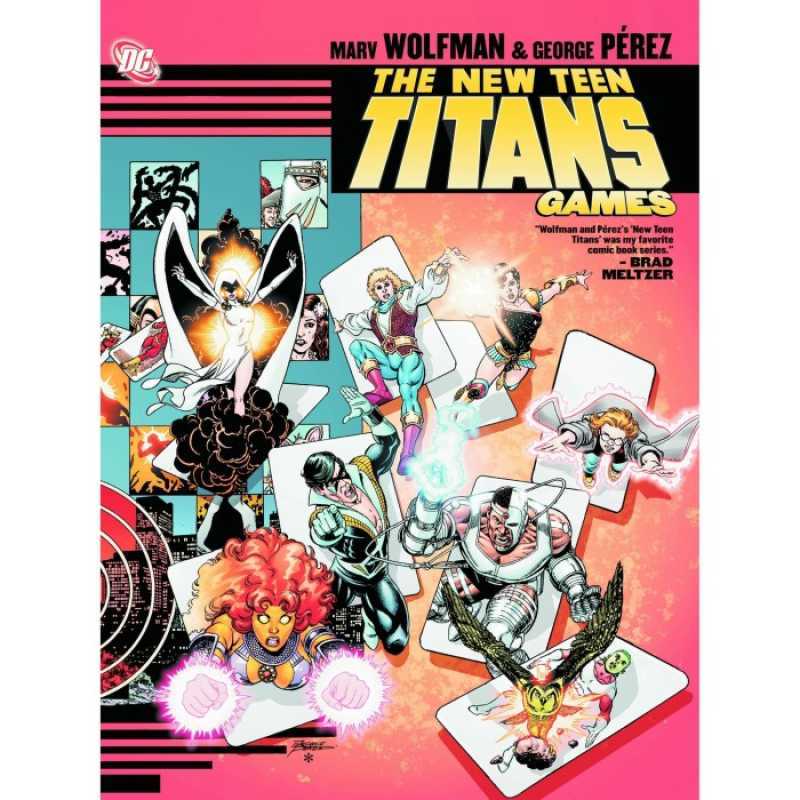 Promo New Teen Titans Games Hc By Marv Wolfman & George Perez Diskon 23 ...