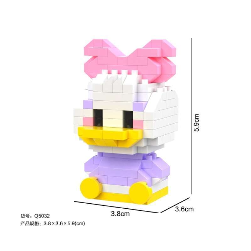 Promo Nano Block Kartun Mini Bricks Mainan Balok Susun - Luigi - Lala ...