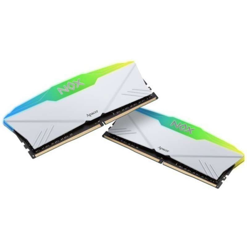 Jual Ram Apacer Nox Rgb 32gb Kit Ddr4 3200mhz (2x16gb) Black White Ram ...