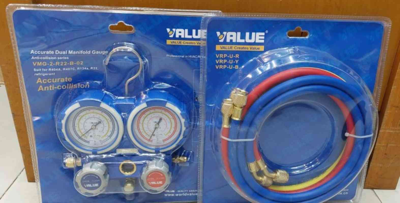 Promo Testing Manifold Analizer Ac Alat Isi Freon R22 R134 R404 R407 ...
