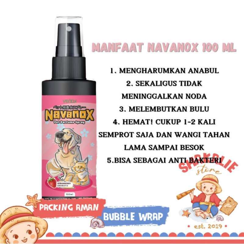 Jual Navanox Parfum 100ml - Premium Parfum Hewan Kucing Anjing ...