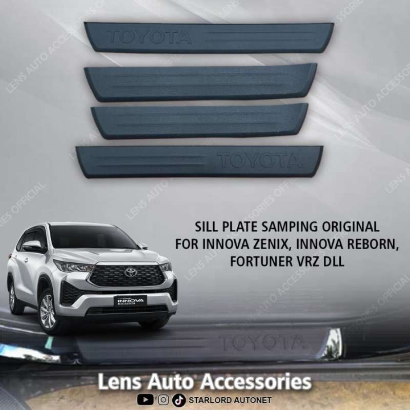Jual Sillplate Samping Innova Zenix G Original / Sill Plate Innova ...