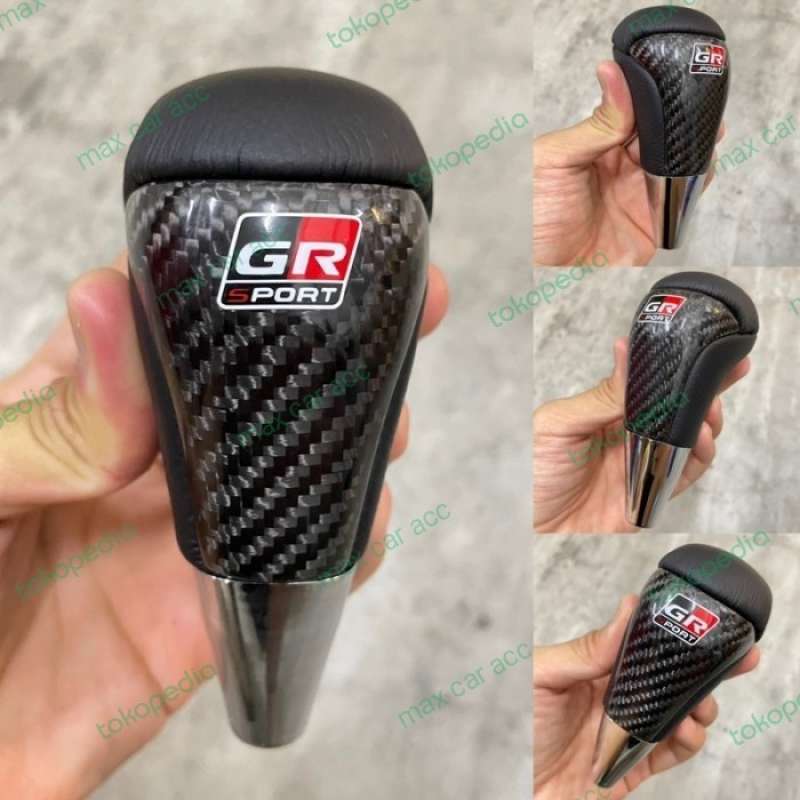 Jual Gear Knob Knop Toyota Gr Sport Matic Carbon Fortuner Innova Yaris ...