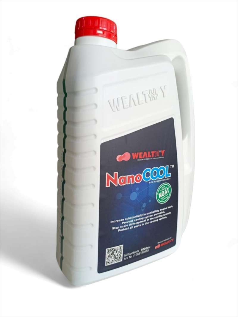 Jual Air Radiator Nano Coolant Noat Wealthy Green Hijau 5 Liter Di ...