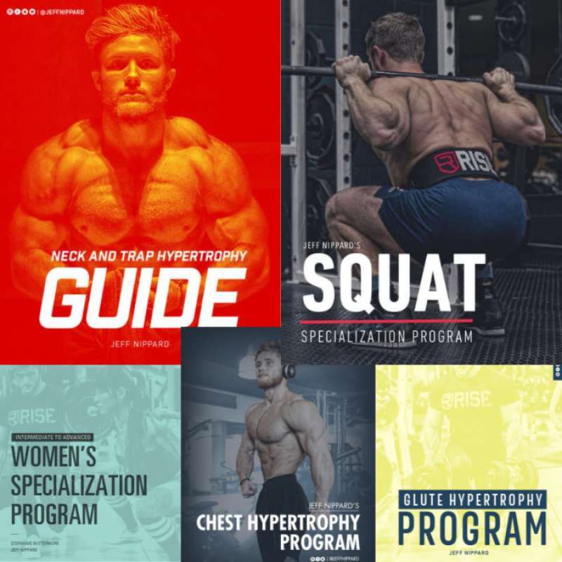 Promo Paket 18 Buku Jeff Nippard Complete Programs Diskon 23% Di Seller ...