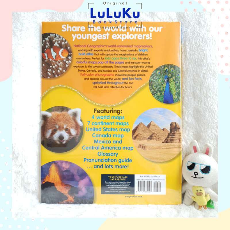 Promo Buku Anak Import National Geographic Kids My First Atlas Of The ...
