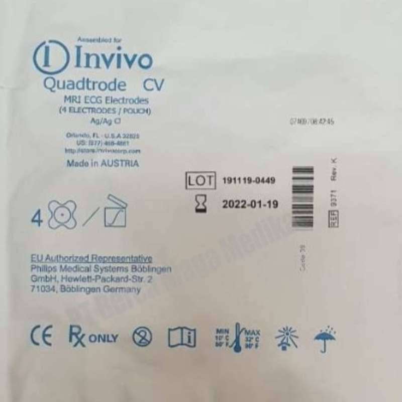 Promo Philips Quadtrodeâ® Mri Ecg Electrode - 1 Pack Isi 4 Pcs Diskon ...