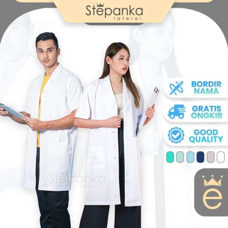 Promo Jas Laboratorium Unisex/ Seragam Jas Lab Rs Unisex Diskon 23% Di ...