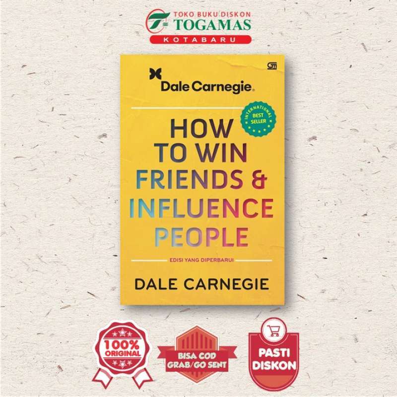 Jual How To Win Friends And Influence People [ Hc ] : Edisi Yang Diperbarui In The Digital Age ...
