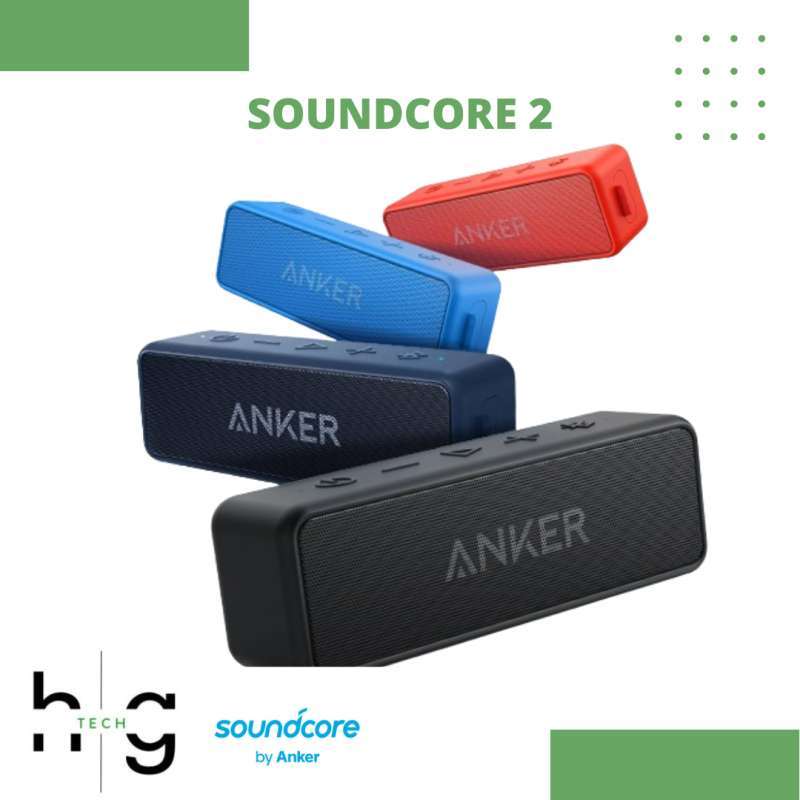 Jual Anker Soundcore 2 A3105 Bluetooth Speaker Ipx7 Bt 5.0 Original ...