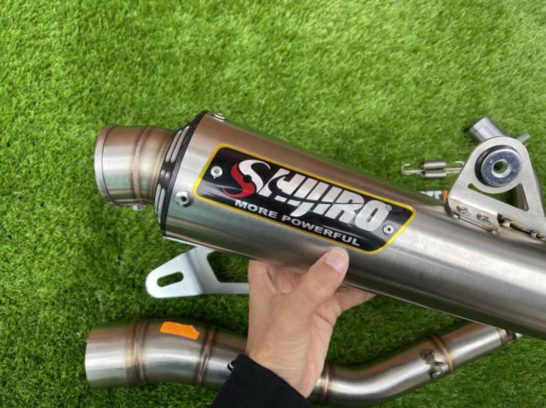 Promo Knalpot Shijiro M3 Long Black Series Vespa Sprint Primavera S Lx ...