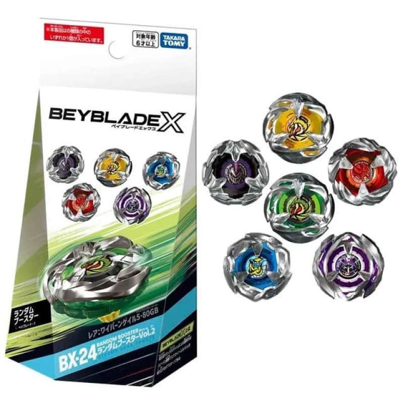 Jual Mainan Gasing Takara Tomy Beyblade X Bx-24 Random Booster Vol.2 Di ...