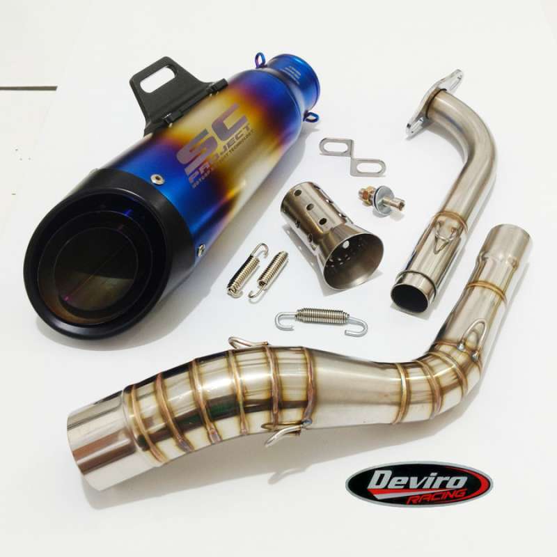 Promo Knalpot Sc-project S1 Sb Import Full System Nmax Aerox 155 Lexi ...