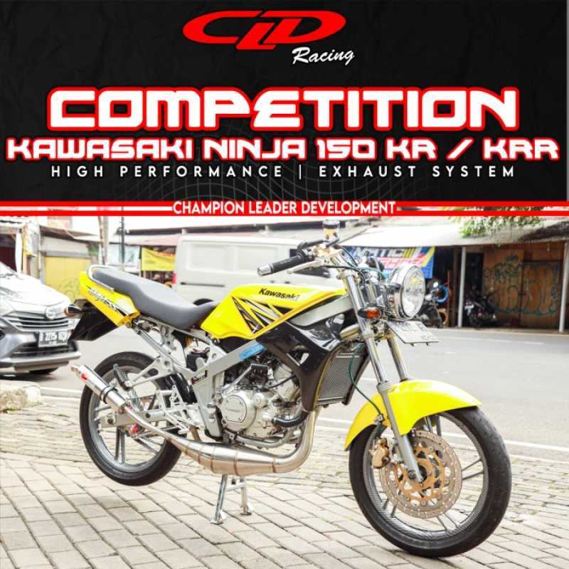 Promo Knalpot Ninja Kr, Krr, Ss 150 Cld Racing Type Kompetisi & Performance - Ninja Rr/krr ...