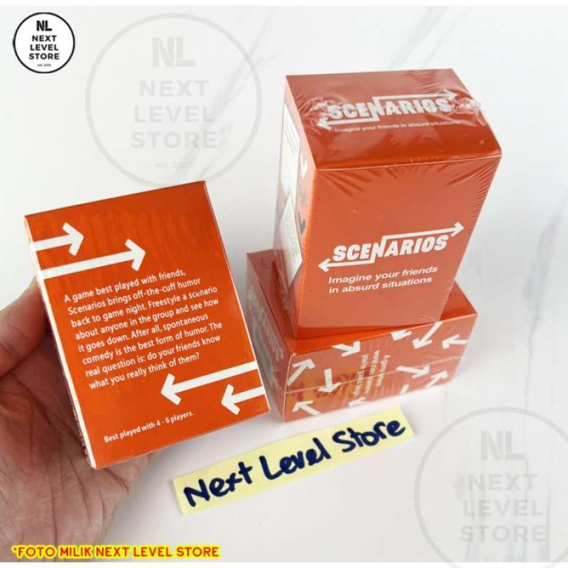 Promo Scenarios Card Game Party Drinking Fun Board Games Night Scenario ...